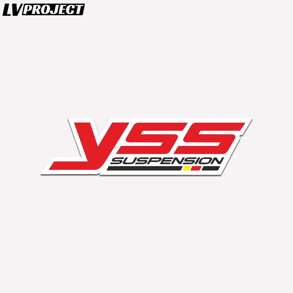 Jual Sticker Motor Sponsor YSS Vinyl Glossy Stiker Racing Satuan ...