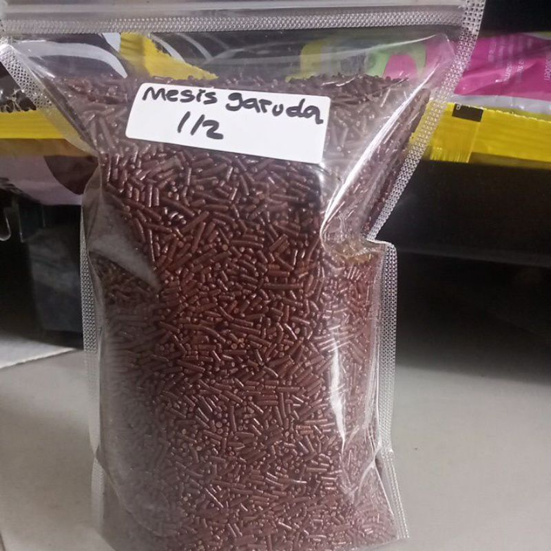 Jual mesis garuda 500gr 250gr dan 1kg meses coklat | Shopee Indonesia