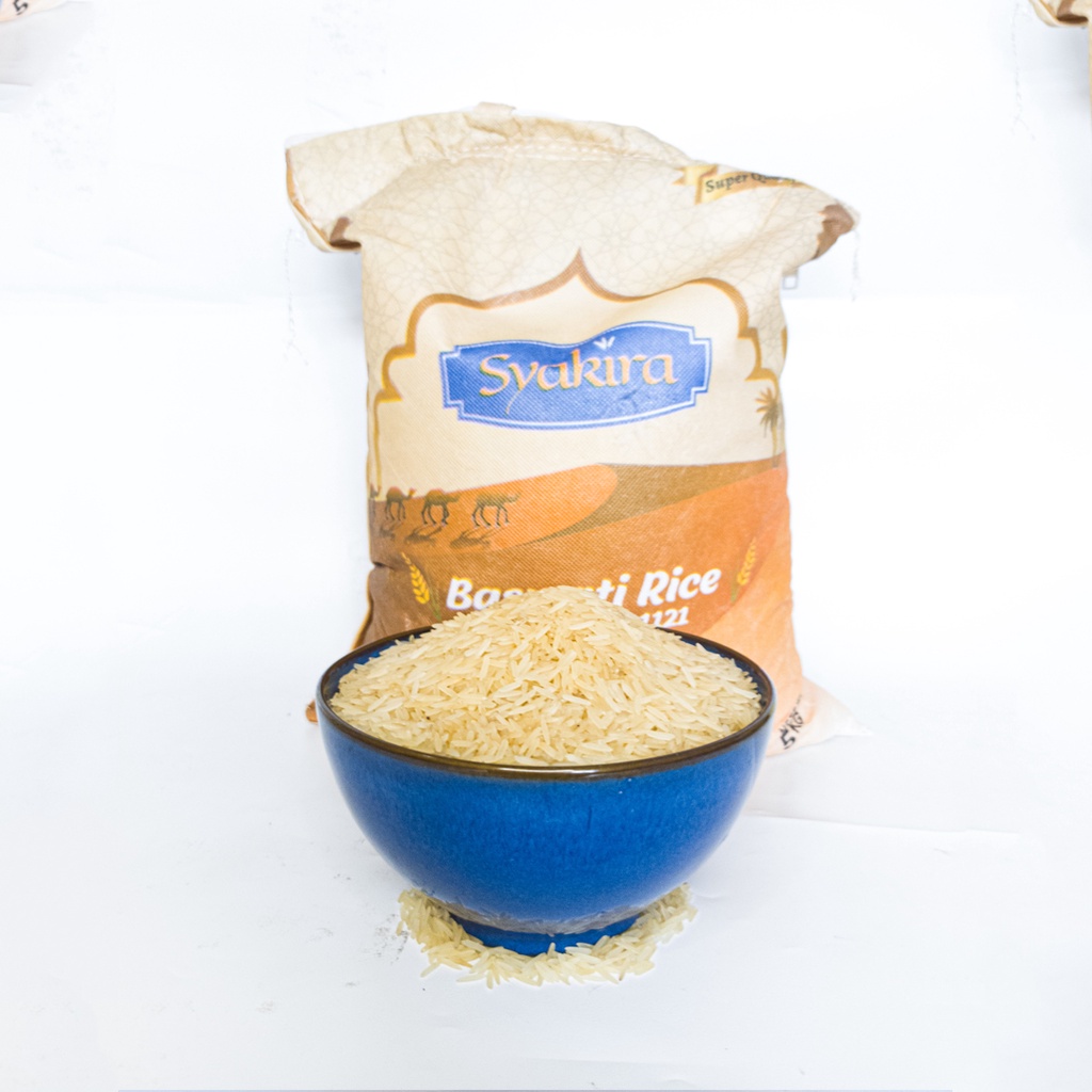 Jual beras basmati 5kg premium golden sella syakira beras panjang arab ...