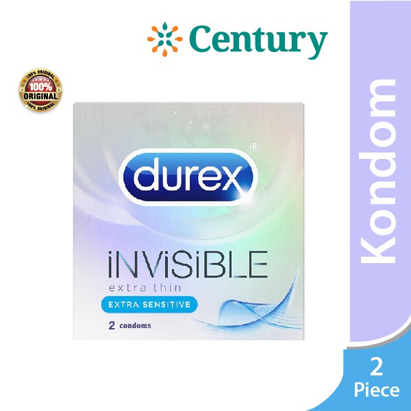 Jual Durex Invisible Extra Thin 2'S / Kondom / Alat Kontrasepsi / KB ...