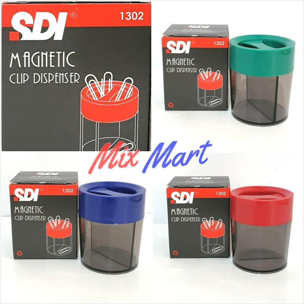 Jual Paperclip Dispenser Magnetic SDI 1302 | Shopee Indonesia