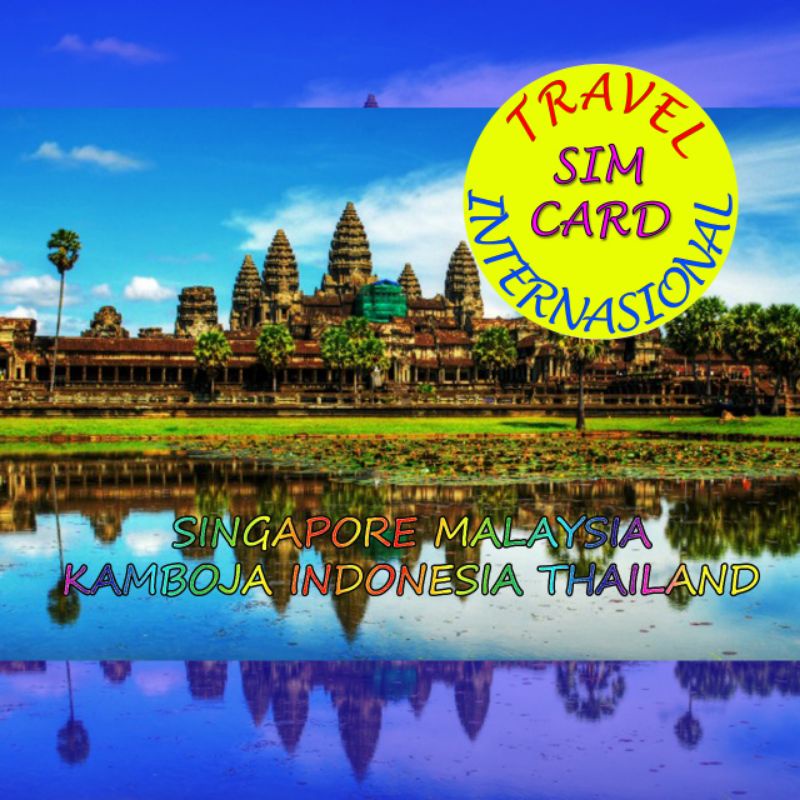 Jual COD kartu internet luar negeri ASIA 4 NEGARA 1GB/hari+UNLIMITED ...