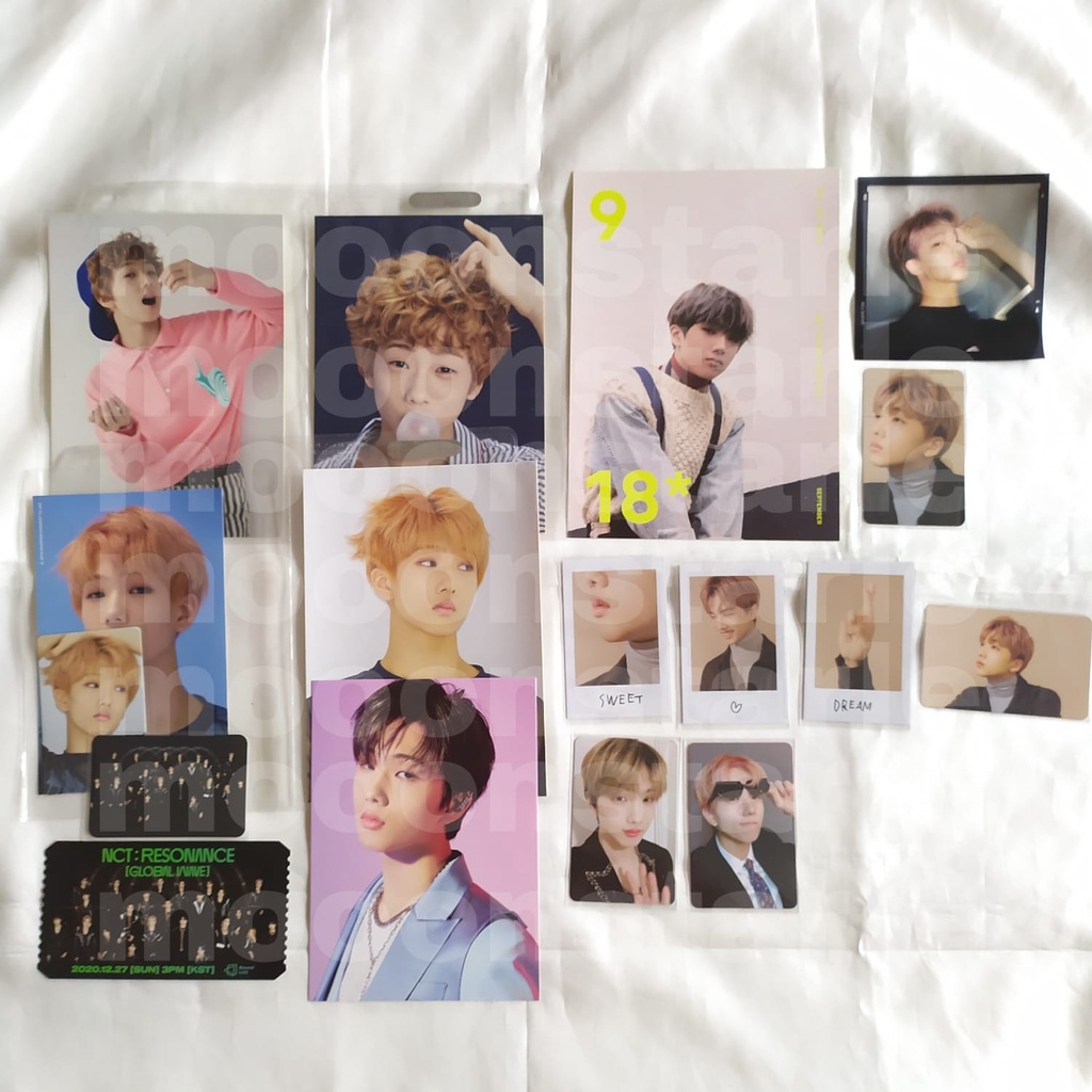 Jual [READY] NCT JISUNG PHOTOCARD & POSTCARD | CHEWING GUM, WE YOUNG ...