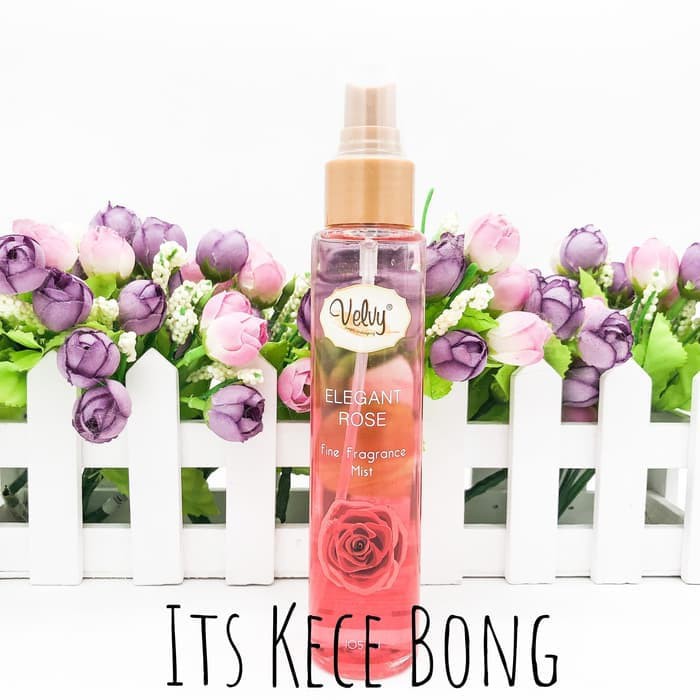 Jual VELVY Fine Fragrance Mist ELEGANT ROSE 105ML | Shopee Indonesia