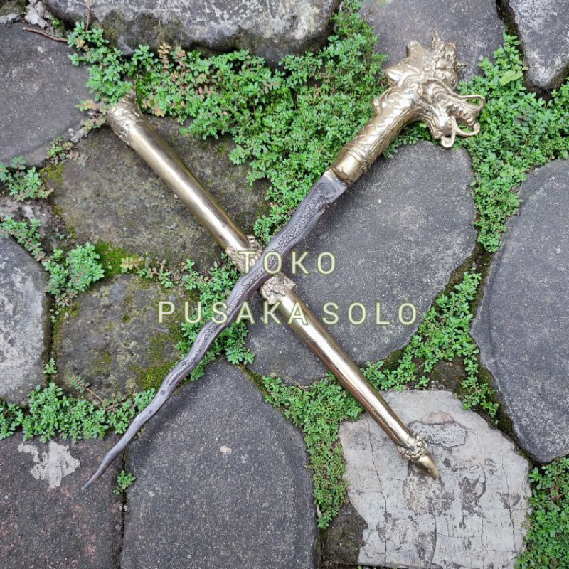 Jual TONGKAT KOMANDO NAGA RAJA ASLI KUNINGAN ANTIK | Shopee Indonesia