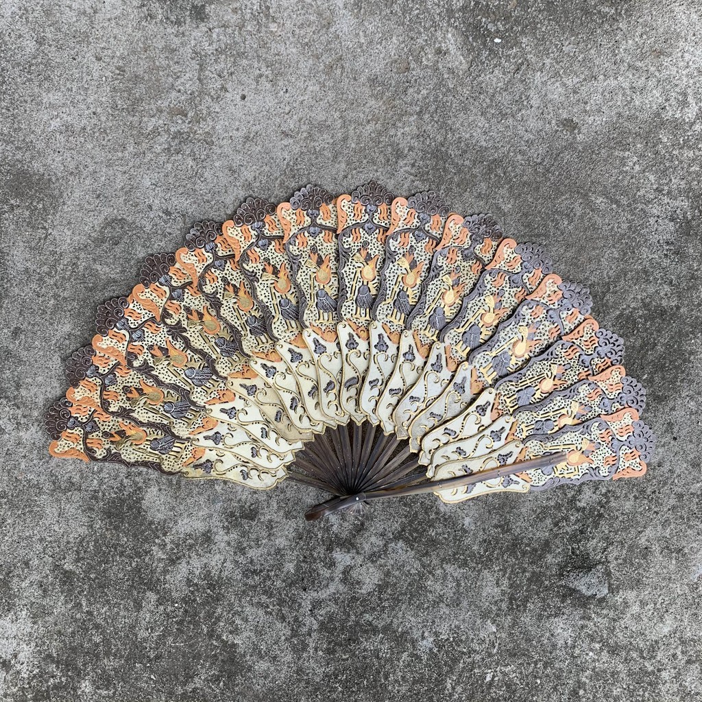 Jual Kipas Lipat Wayang Kulit (Daun 15 Besar) | Shopee Indonesia