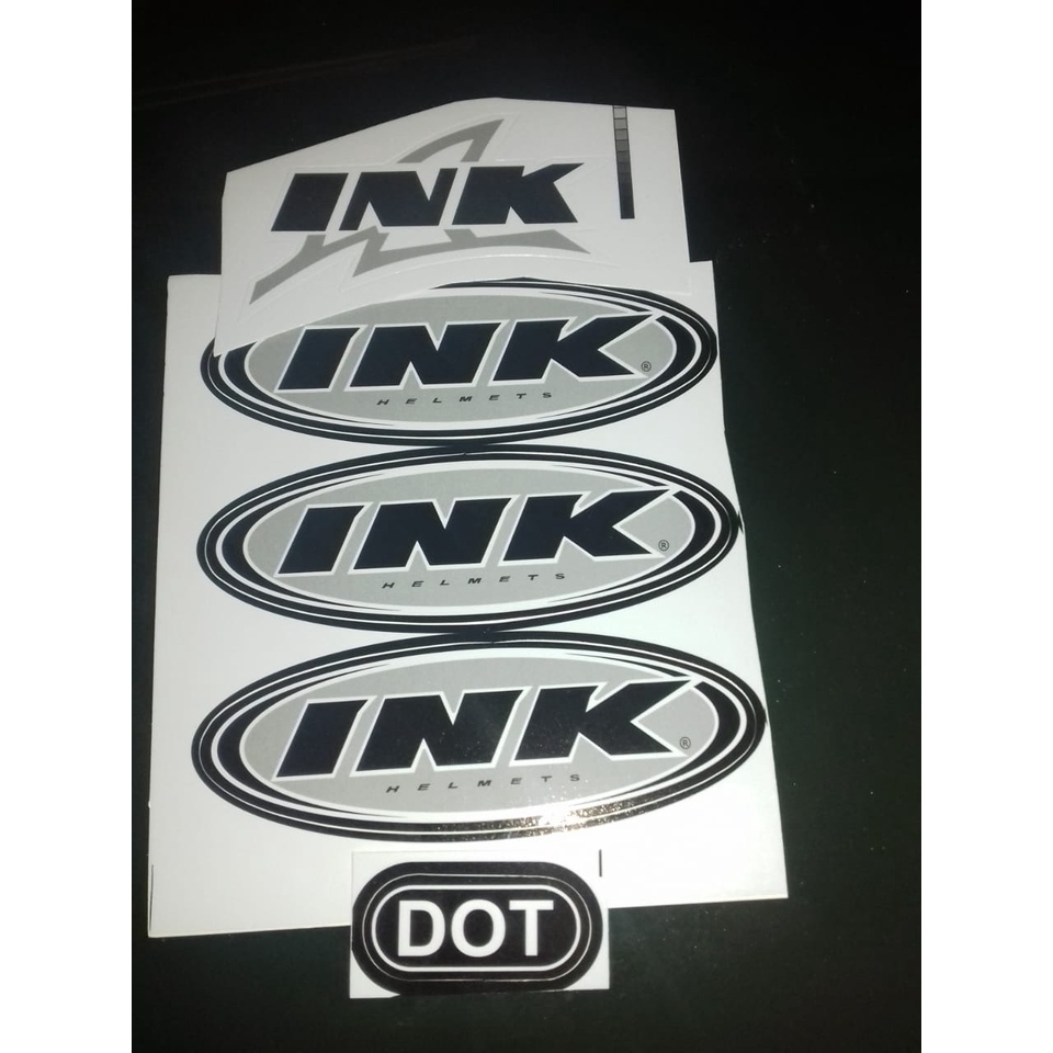 Jual Stiker Helm INK Model JP8 Dobel Visor | Shopee Indonesia
