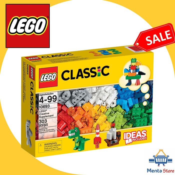 Jual LEGO Classic # 10693 Ideas Creative Blocks Bricks Supplement Box ...