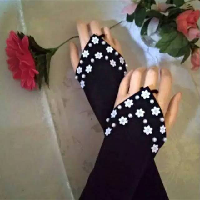 Jual Hansock Cincin flower/handsock cincin/handsock polos/manset tangan ... Jual Hansock Cincin flower/handsock cincin/handsock polos/manset tangan ...