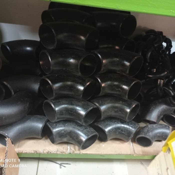 Jual Elbow Fitting Las Hitam SCH 40 6 inch x 90 Buttweld | Shopee Indonesia