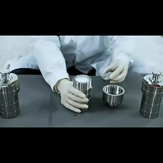 Jual PTFE Chamber Hydrothermal Autoclave Reactor Teflon Synthesis 100ml ...