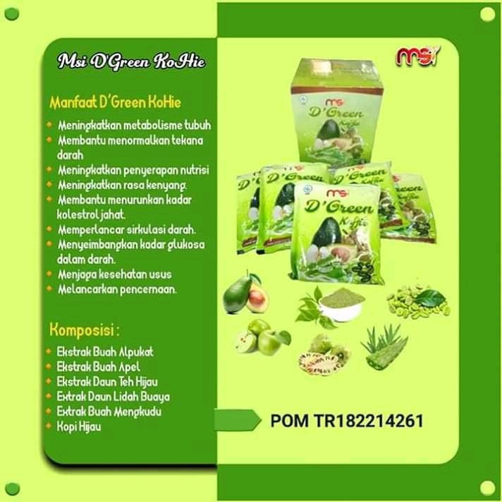 Jual MSI D Green Ko Hie untuk Kesehatan | Shopee Indonesia