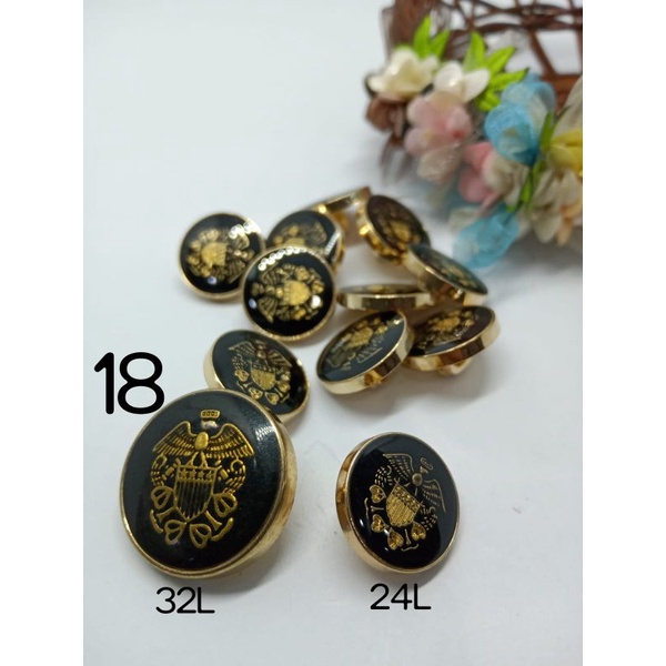 Jual Kancing jas almamater,kancing baju satpam kancing jas italy harga ...