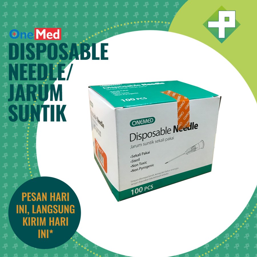 Jual Disposable Needle 23 24 25 26 27 30 G 100's | Shopee Indonesia