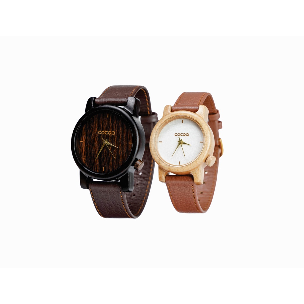 Jual Cocoa Watch Jam Tangan Kayu Couple - Sonokeling & Maple Classic ...