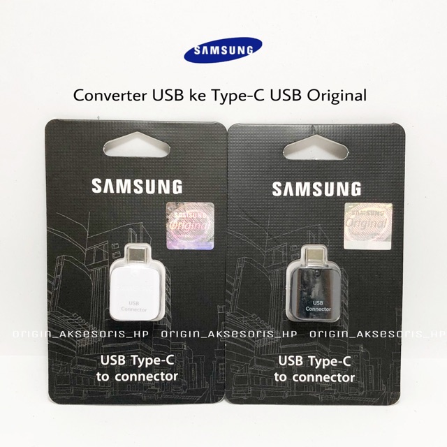 Jual Original samsung Type C USB ke Usb connector OTG kit konektor Tipe ...