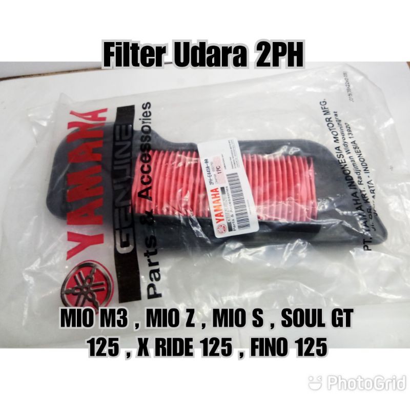 Jual Filter udara MIO M3 2PH MIO Z MIO S X RIDE 125 FINO 125 SOUL GT ...