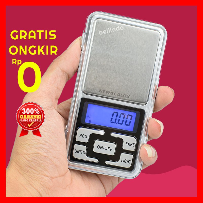 Jual Timbangan Gram Digital Elektrik Mini Elektronik Kecil Scale ...