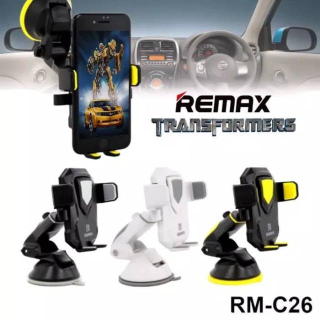 Jual Remax Transformer Car Holder Mobil Phone Smartphone RM-C26 ...