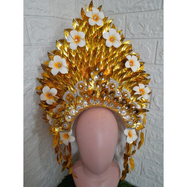 Jual MAHKOTA TARI BUNGA BALI/mahkota Bali/mahkota tari adat/mahkota ...