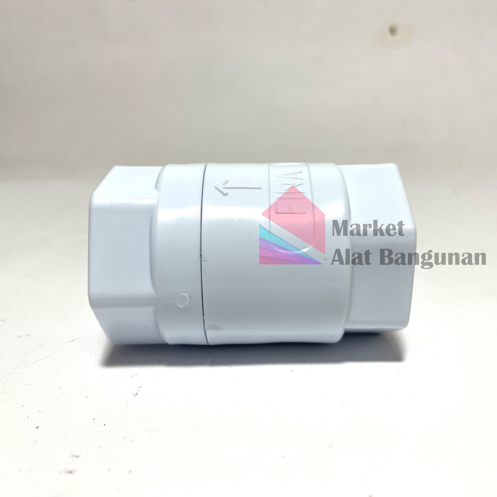 Jual Tusen Klep PVC 1” FINA / Tossen Klef 1 Inci FINA / Check Valve PVC ...