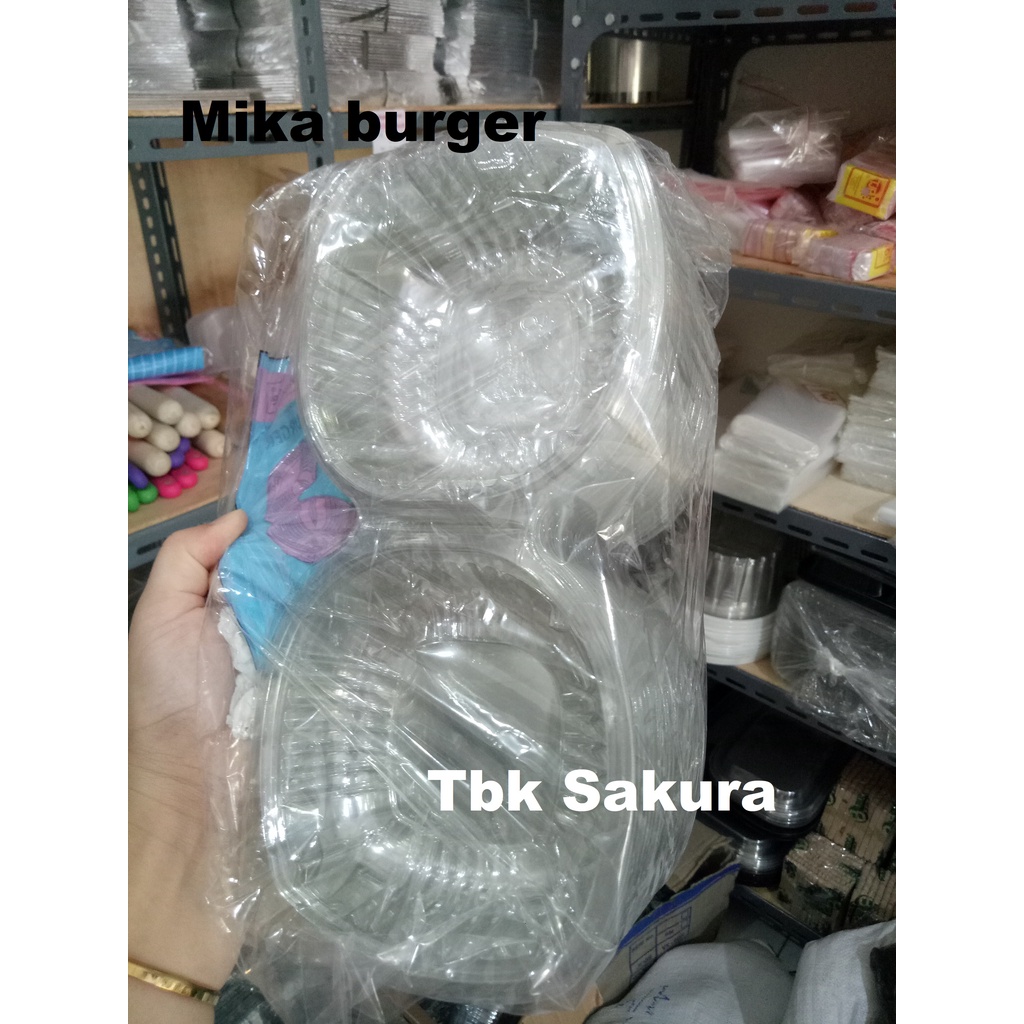Jual Mika Burger isi 50pcs | Shopee Indonesia