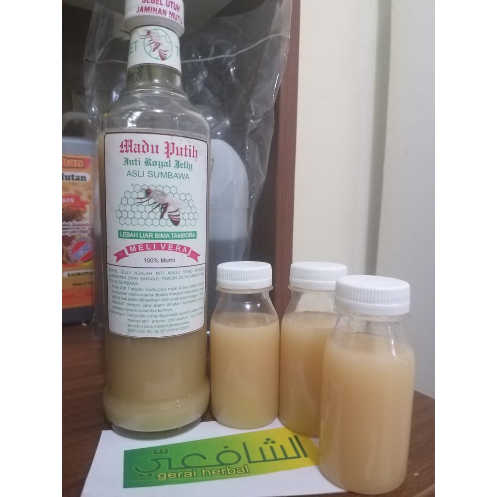 Jual MADU PUTIH (INTI ROYAL JELLY DAN BEE POLEN) | Shopee Indonesia