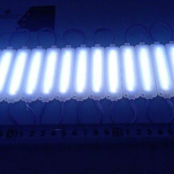 Jual Lampu LED Modul COB 7515 24V 12 Mata Lensa SUPER TERANG Warna ...