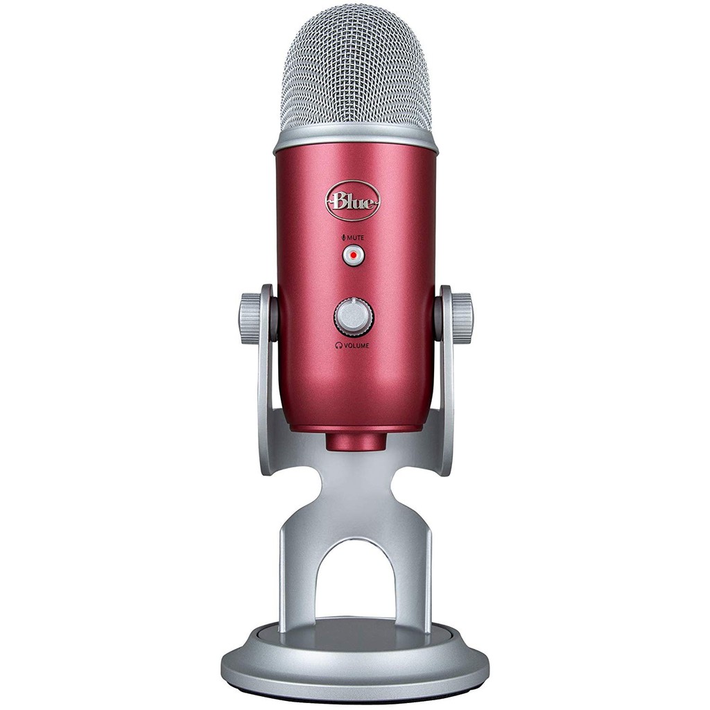 Jual BLUE Microphones YETI USB Microphone - Steel Red Edition (New ...