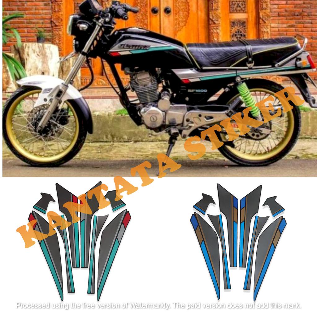 Jual STIKER STRIPING LIS LES BODY MOTOR HONDA GL PRO 1992 STANDAR FULL ...