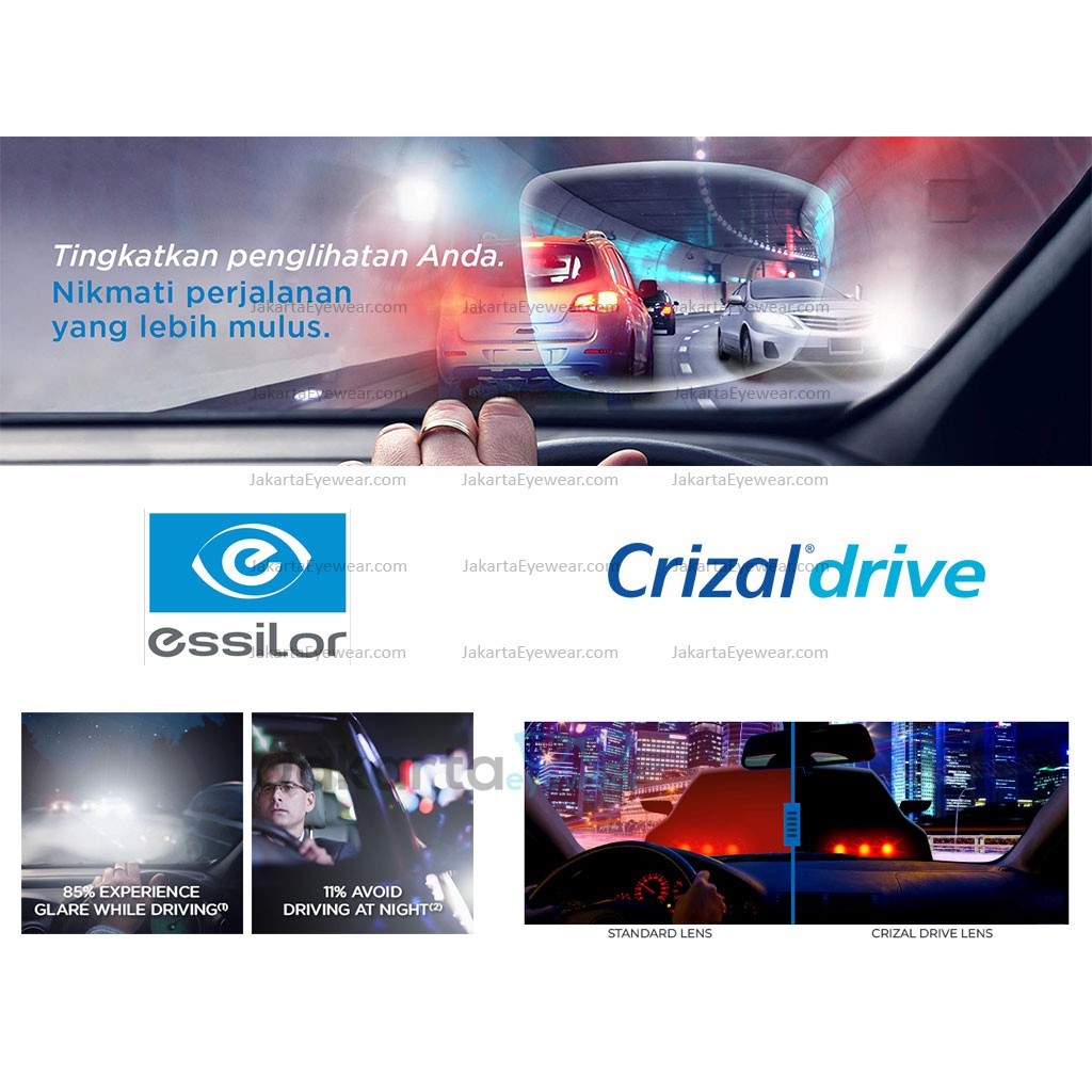 Jual Lensa Essilor Original SV Orma 1.50 Airwear 1.59 Stylis 1.67 ...