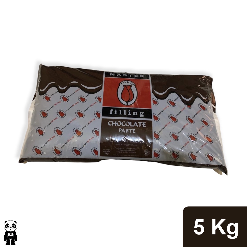 Jual Tulip Master Filling Coklat Pasta 5Kg Coklat Isian Dark Chocolate ...