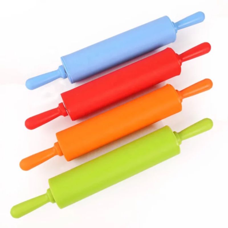 Jual Rolling pin silikon penggilas adonan silikon 30 cm | Shopee Indonesia