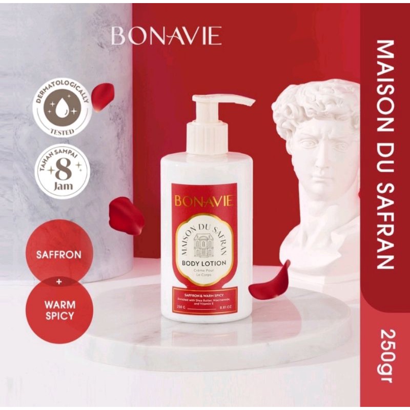 Jual BONAVIE BODY LOTION MAISON DU SAFRAN | Shopee Indonesia