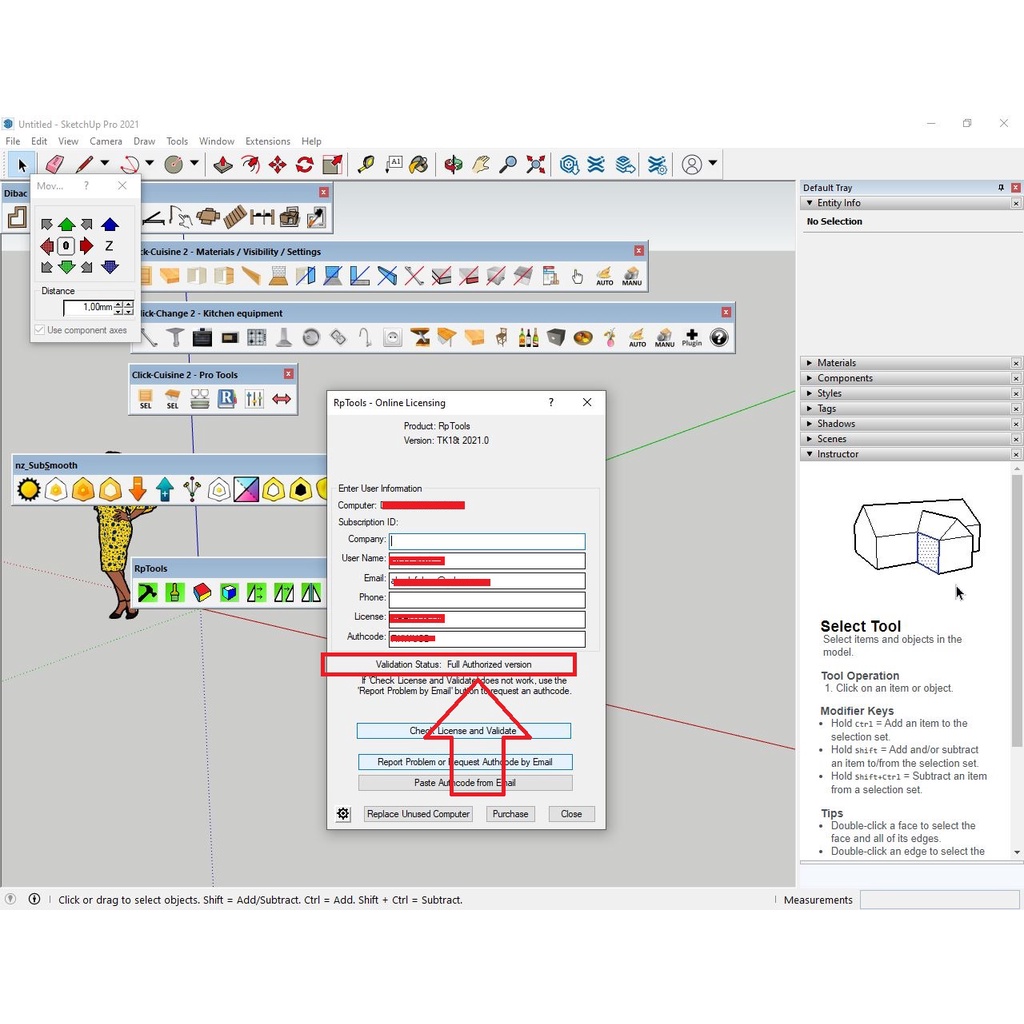 Jual RpTools NprTools Plugins untuk Sketchup 2019 2020 2021 | Shopee Indonesia