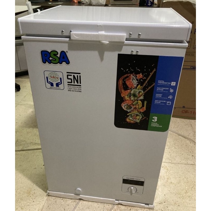 Jual RSA CF 110 Chest Freezer - 110 Liter | Shopee Indonesia