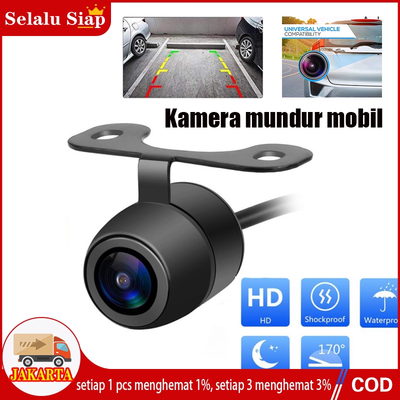 Jual Kamera BULAT MOBIL mundur parkir DEPAN dan BELAKANG DUA FUNGSI universal car front rear ...