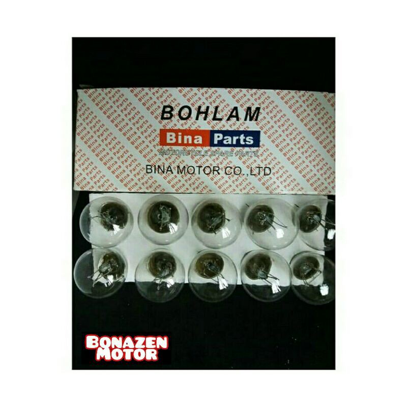 Jual Bohlam Rem 1016 12v Putih / Bina | Shopee Indonesia