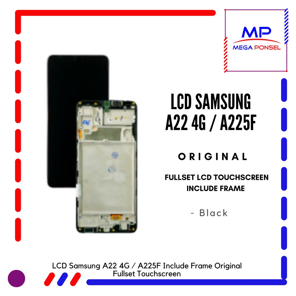 Jual LCD Samsung A22 4G / A225F Include Frame Original Fullset ...