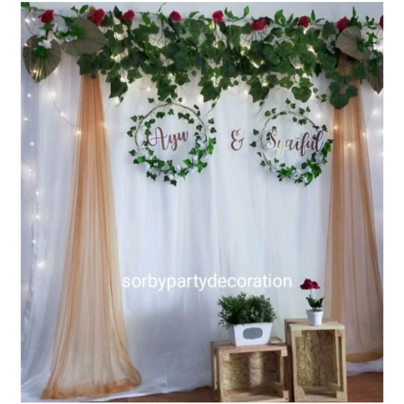 Jual backdrop background lamaran | Shopee Indonesia