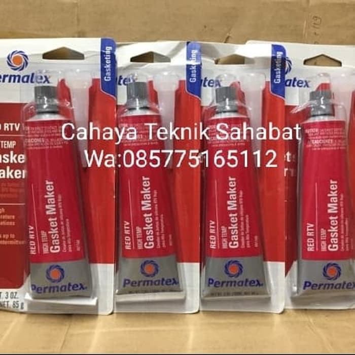 Jual permatex red RTV(85gram) | Shopee Indonesia