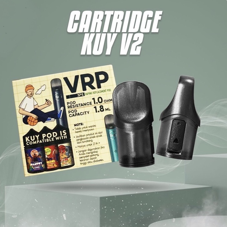 Jual CATRIDGE PODS KUY POD V2 ORIGINAL AUTHENTIC 100% | Shopee Indonesia