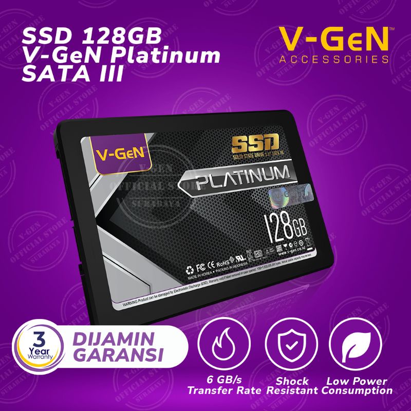 Jual SSD V-GeN 128GB 256GB 512GB 1TB SATA 3 Solid State Drive 2.5" VGEN ...