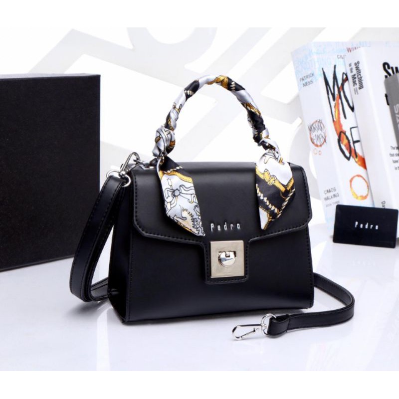 Jual TAS PEDRO TOP HANDLE CODE : 2018 ( WITH BOX ) | Shopee Indonesia