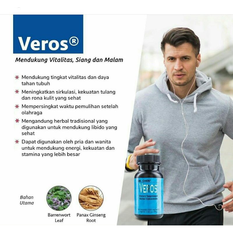 Jual Sunrider Veros 50 Capsules Memperkuat Jantung Otot dan Tulang ...