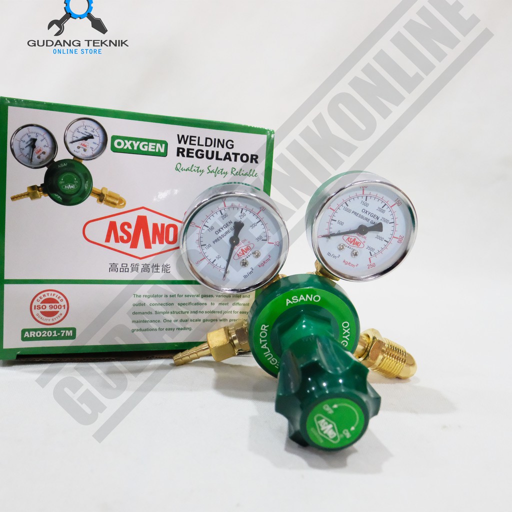 Jual ASANO Regulator Las LPG PROPANE - Propane Argon -Acetylene - CO2 ...