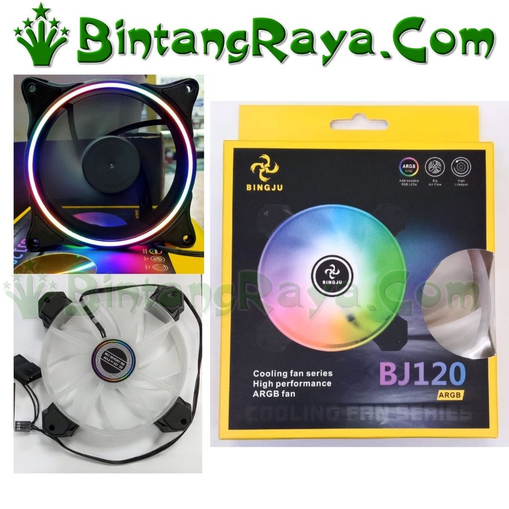 Jual Fan Cassing Bingju BJ120 ARGB | Shopee Indonesia