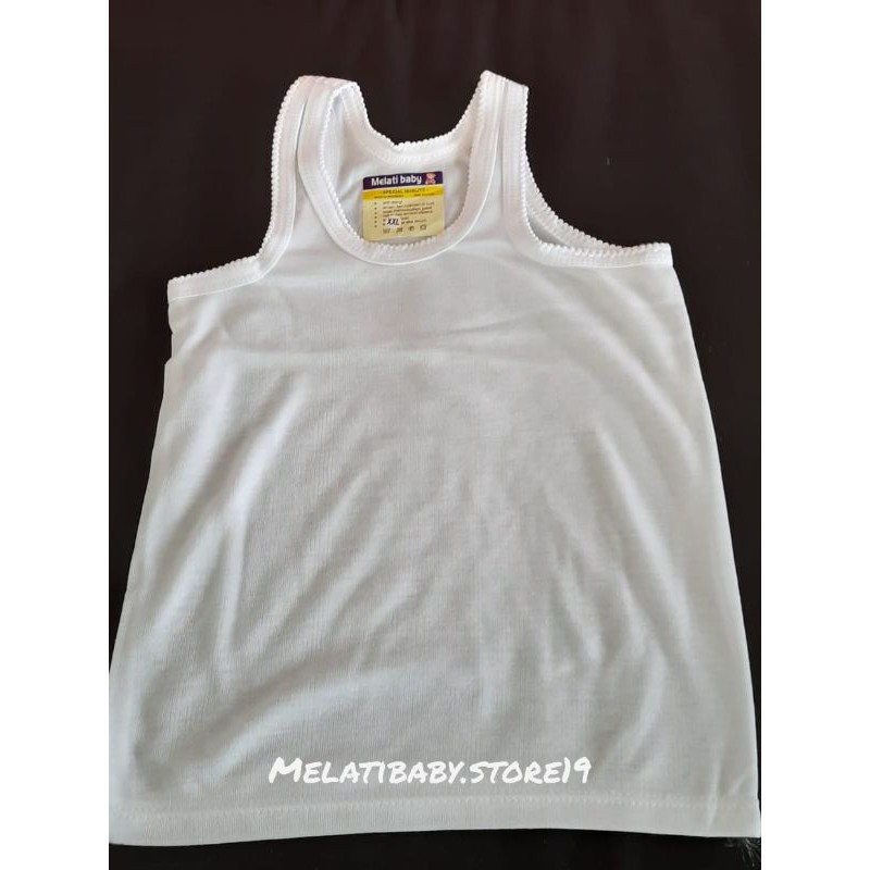 Jual SINGLET PUTIH POLOS/Kaos dalam anak 6 pcs | Shopee Indonesia