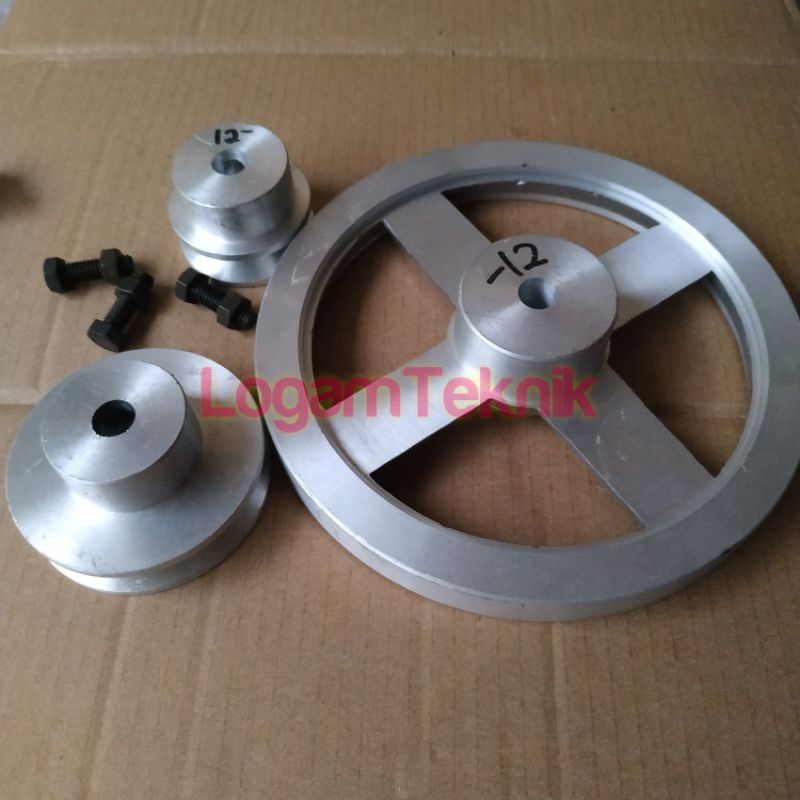 Jual Paket pulley papas noken as 8 inch dan pulley jalur pully ...