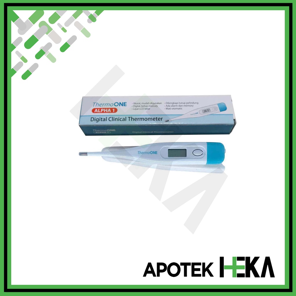 Jual Termometer Digital Onemed Thermo One Alpha 1 (SEMARANG) | Shopee ...